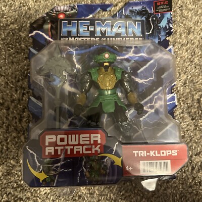 He-Man and The Masters of The Universe Tri-Klops Power Attack Action ...