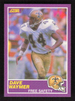 1989 Score Supplemental #370S Dave Waymer New Orleans Saints | eBay