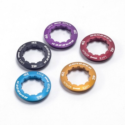 Cassette Lock Ring Aluminum Alloy For MTB / Road Lockring Mountain Road ...