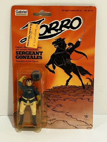 Vintage 1981 Gabriel Zorro Captain Ramon NEW SEALED READ 🔥 | eBay