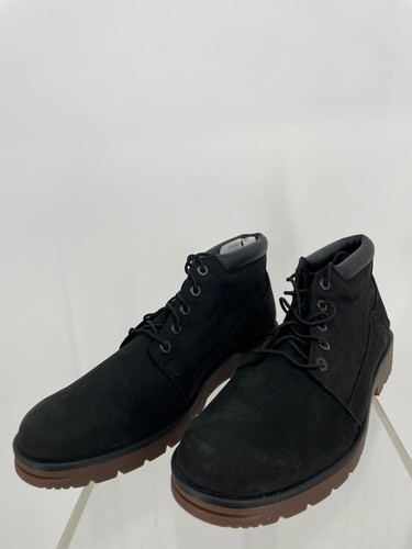 Timberland Mens Newtonbrook Chukka Boots 12 Black Waterproof Suede ...