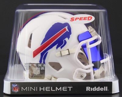 BUFFALO BILLS NFL Riddell SPEED Mini Football Helmet w/ EYE SHIELD ...
