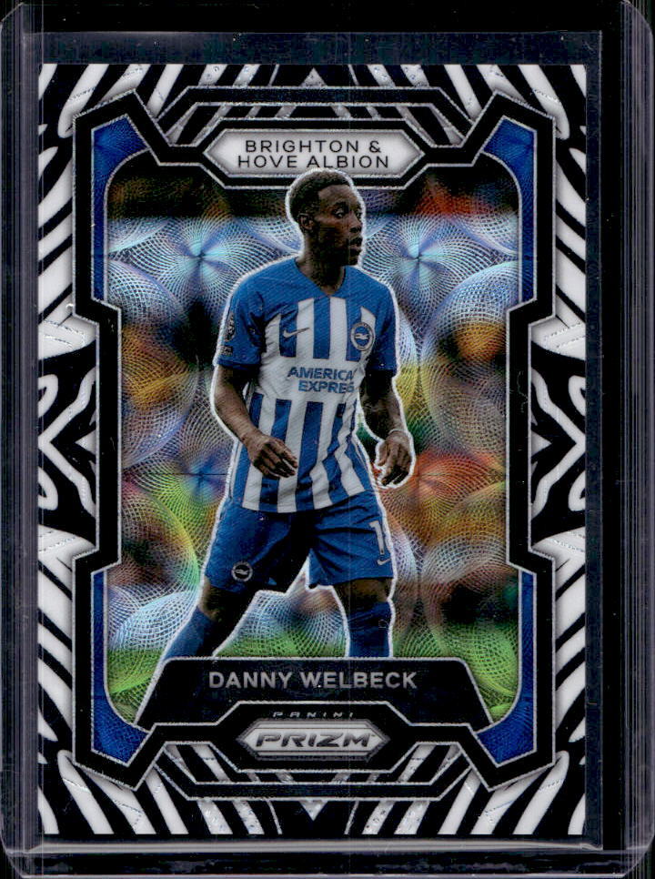 2023-24 Prizm Premier League Danny Welbeck Choice Zebra Prizm #2/15 B&H ...