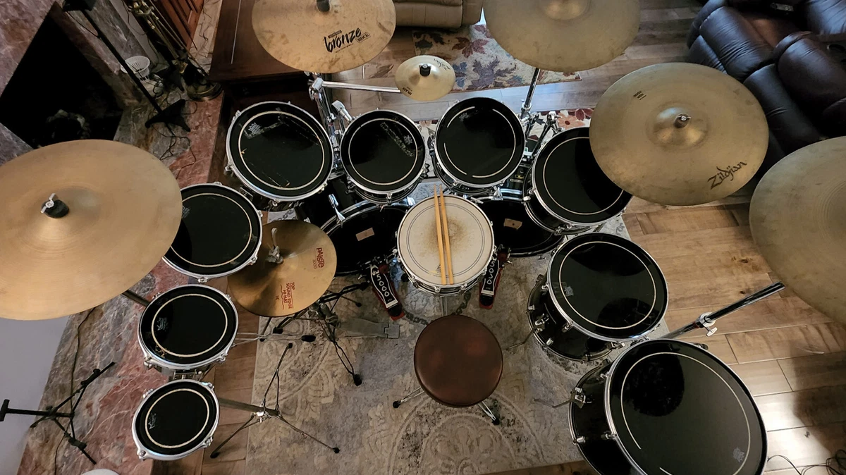 Brown Drum Kit