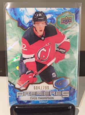 2021-22 UD Upper Deck ICE Premieres Acetate #187 Tyce Thompson #/799 💎💎 ...