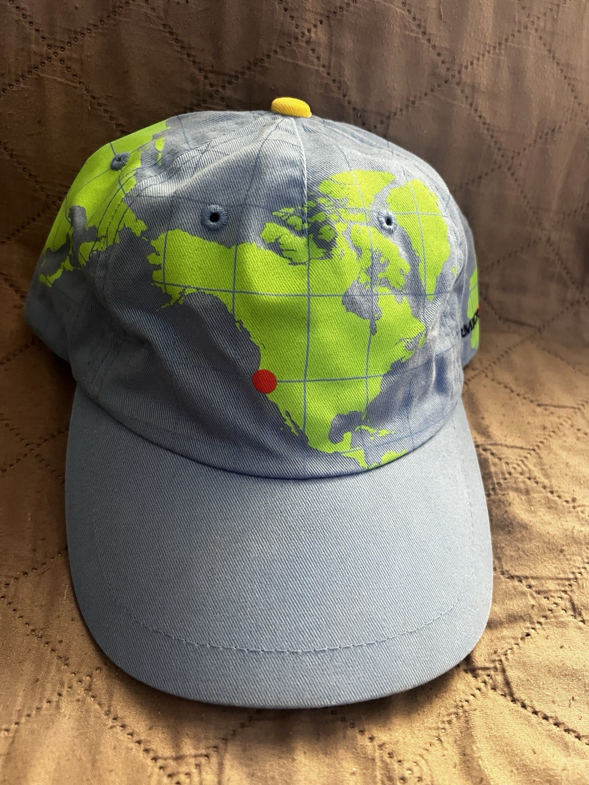VINTAGE SUPER MICRO INTEL MAP HAT “we keep it green” - Gem