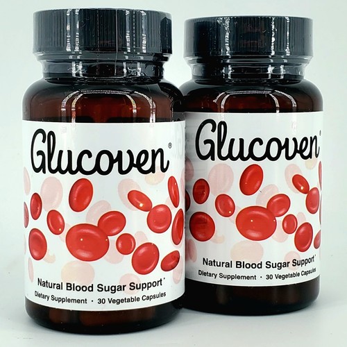 (2) Glucoven - Natural Blood Sugar Support Supplement Non-GMO Vegan ...