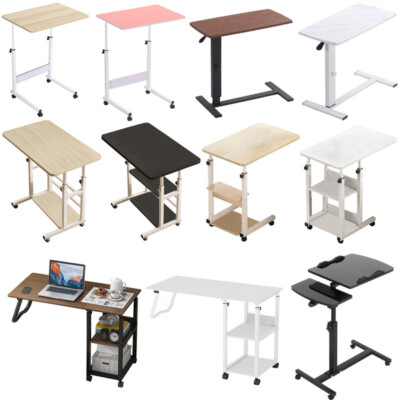 Adjustable Height Moveable Over Bed Table Tray Mobility Aid Disability ...