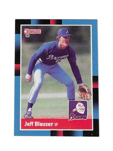 1988 Donruss Jeff Blauser Rookie Card #513 | eBay