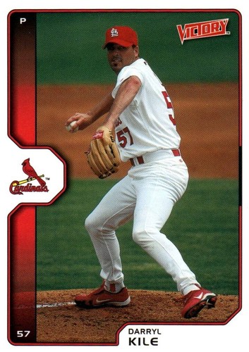 Darryl Kile P Cardinals Upper Deck Victory Baseball Card #297 2002 | eBay