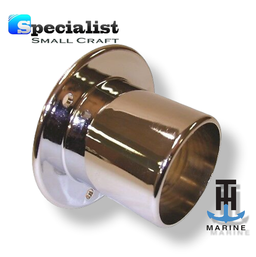 T-H Marine Chromed Polypropylene Rigging Flange for 2" Outboard Rigging ...