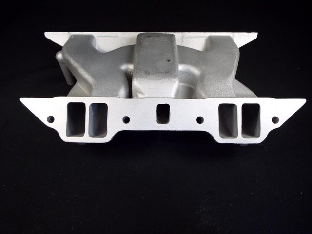 Edelbrock MOPAR Dual Plane Intake Manifold 383 Aluminum Charger Cuda RT ...