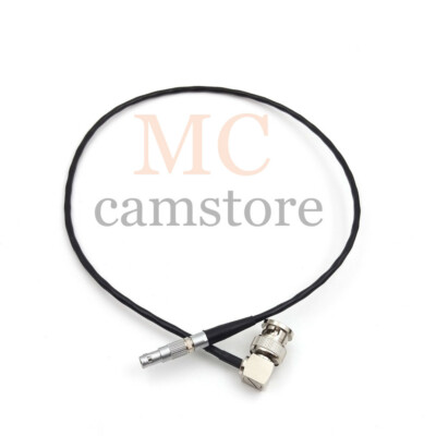 Right Angle BNC Plug to 00B 4pin male Timecode Cable，for Red Epic ...