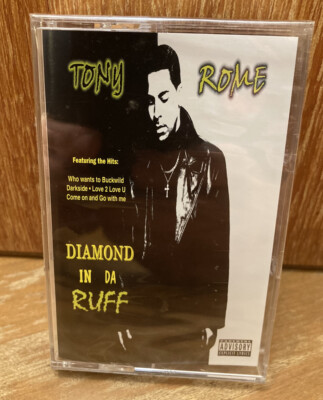 Tony Rome- Diamond In da Ruff Hardcore Rap Hip-Hop Rare CASSETTE TAPE ...