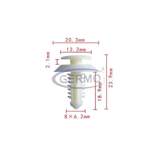 10 x Befestigungs-Clip Verkleidung passend für FORD N802900 | eBay.de