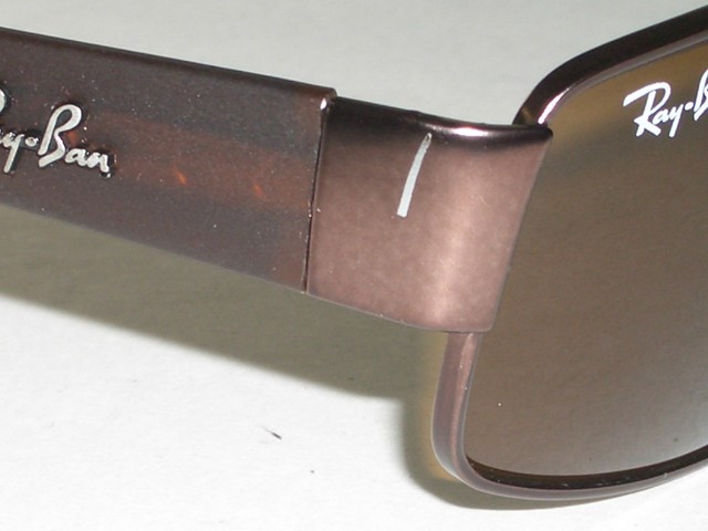 Ray Ban RB3189 Leather II 004 61mm Flex Metal Wraps Sunglasses 5137 for ...