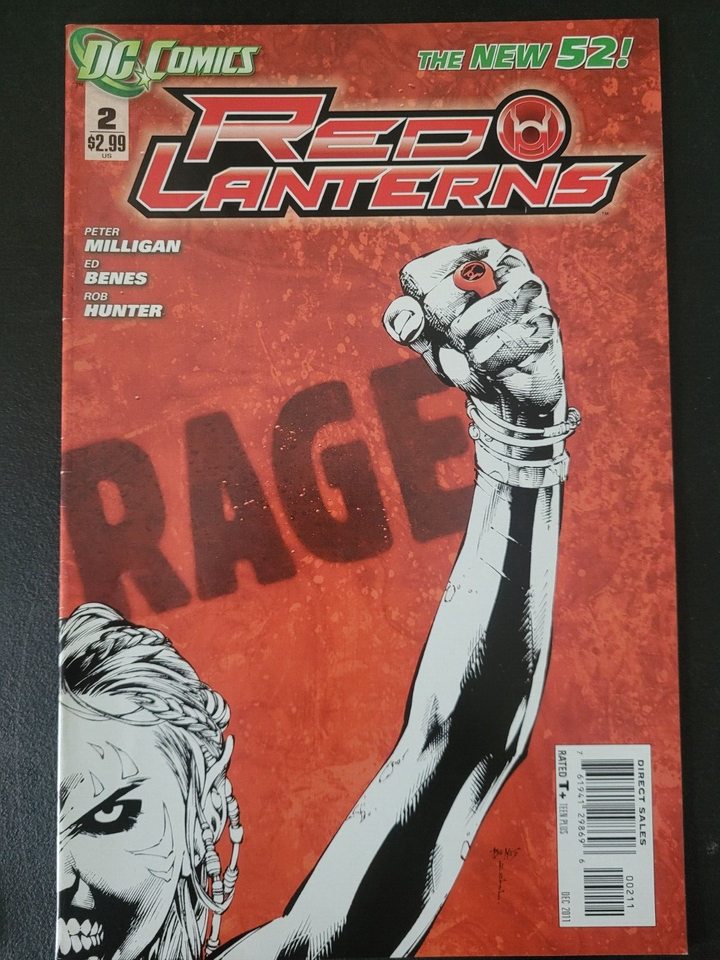 RED LANTERNS #1 & 2 (2011) DC 52 COMICS RAGE! ATROCITUS! 2ND PRINT ...