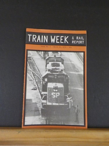 Train Week & Rail Report Issue No 5 March 24 1976 | eBay