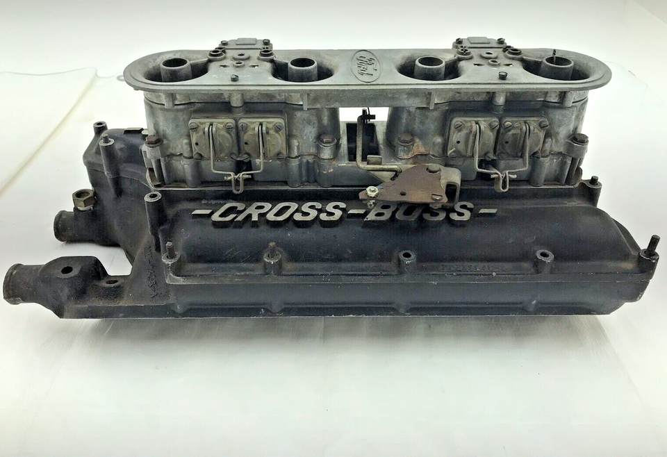 1970 Ford Mustang Cross Boss 302 4V Inline Induction Intake Manifold ...