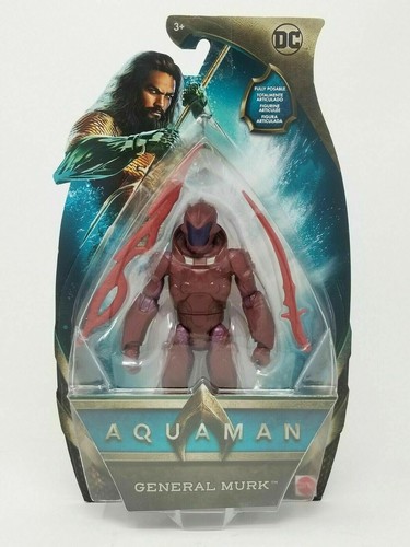 New Mattel DC Universe Aquaman Movie General Murk 6" Fully Posable ...