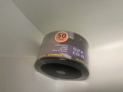 TOP QULAITY PREMIUM MATTE SILVER CD-R, 52X,700MB, 100 PCS, FREE FDX EXP ...
