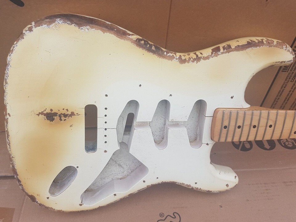 1987 SQUIER by FENDER STRATOCASTER - RELIC | eBay