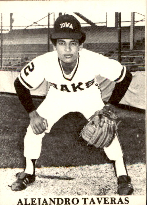 1975 Iowa Oaks TCMA #21 Alex Alejandro Taveras Dominican Republic ...