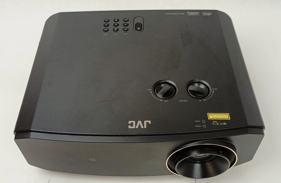 JVC LX-NZ3BK 3000 Lumen 4K via Upscaling Laser Home Theater Projector ...
