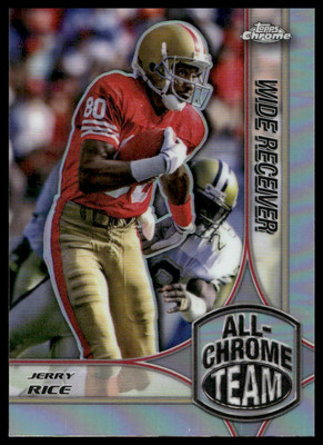 2024 Topps Chrome #ACT-4 Jerry Rice All Chrome Team Refractor | eBay