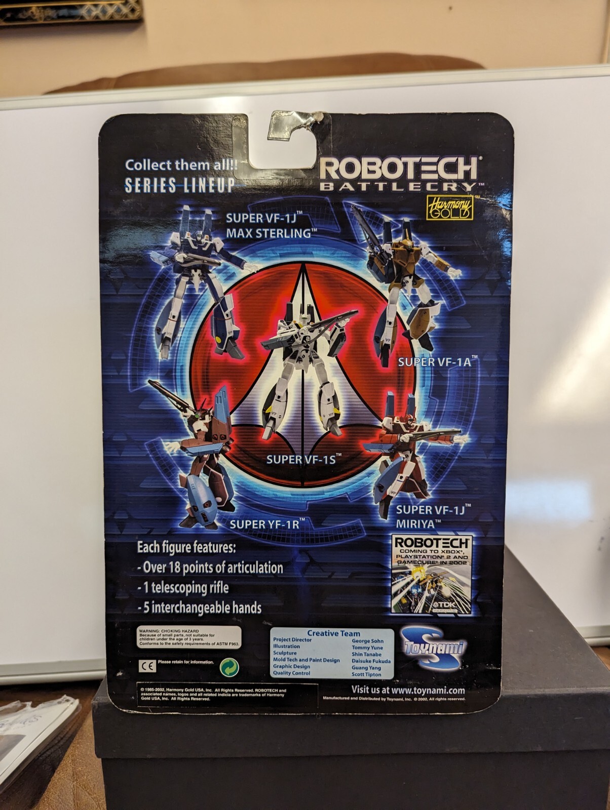 Robotech Battlecry Super VF-1A Veritech Figure