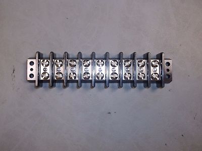 MOLEX FIBER BEAU 2800 9 POSITION DUAL ROW TERMINAL BLOCK FREE SHIPPING ...