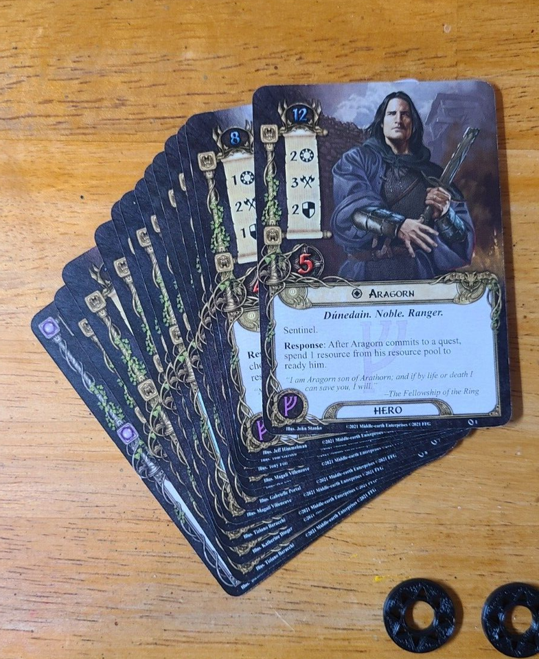 The Lord of the Rings The Card Game - LCG - REVISED Core Set Hero ...