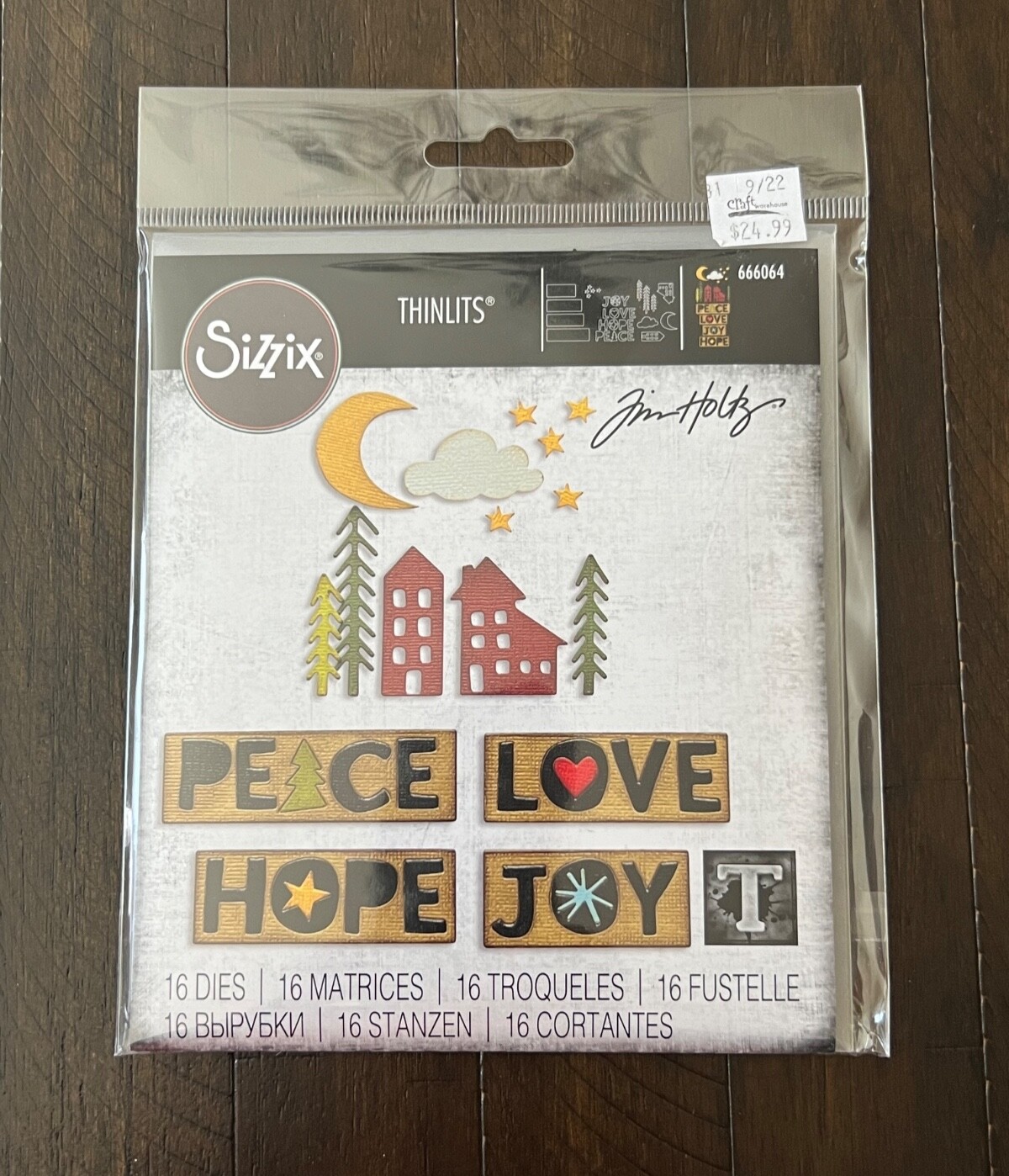 Tim Holtz Sizzix Thinlits Christmas Cutouts #666064 | eBay