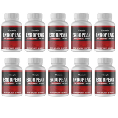 Endopeak Peak Performance Supplement 10 Bottles 900 Capsules | eBay