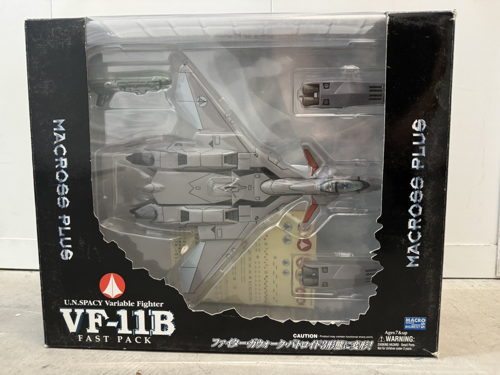 Yamato Macross Plus 1/72 VF-11B Fast Pack Second Edition | eBay