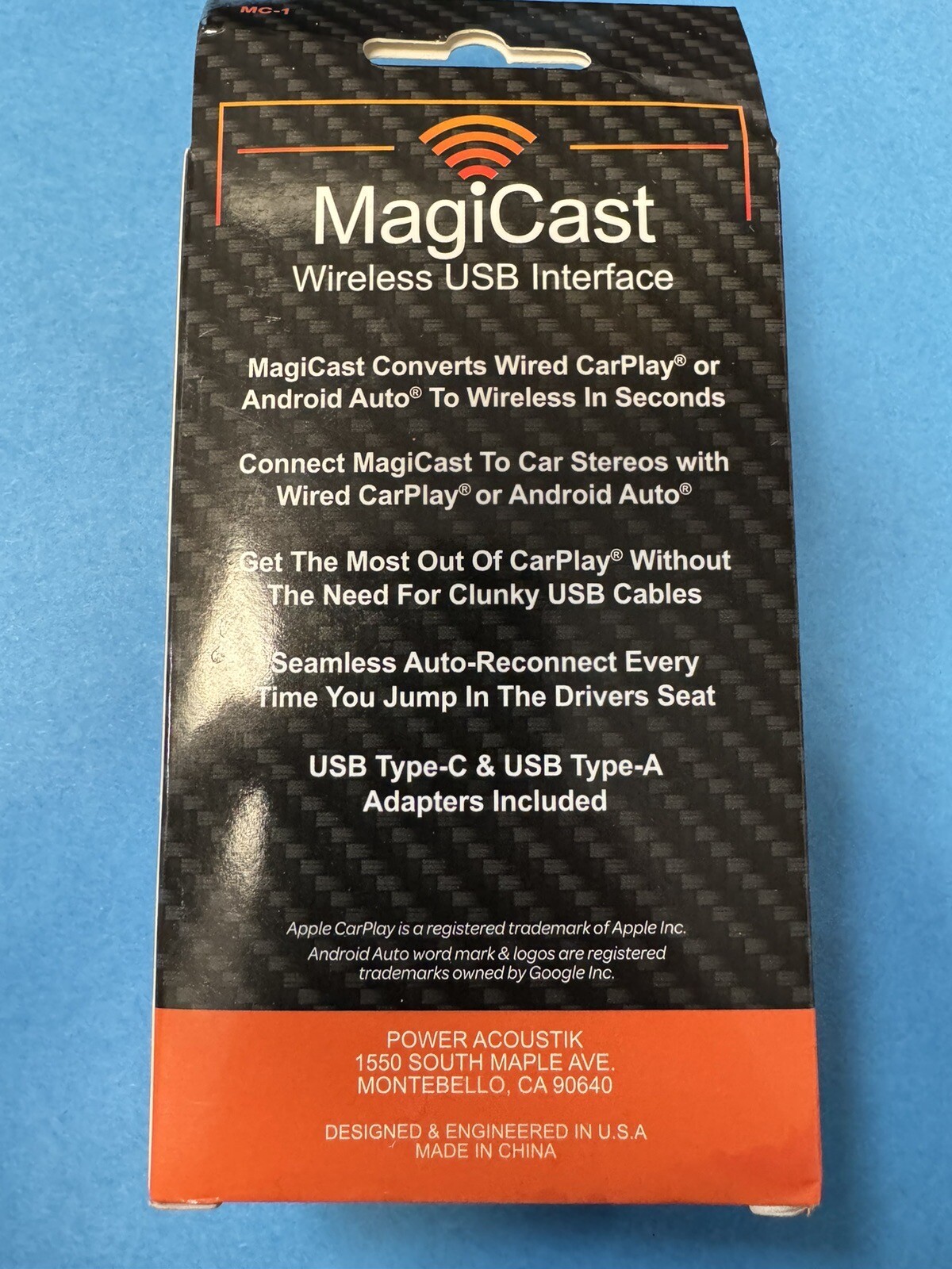 Buy MAGICAST MC1 Wireless CarPlay / Android Auto USB Interface Online ...