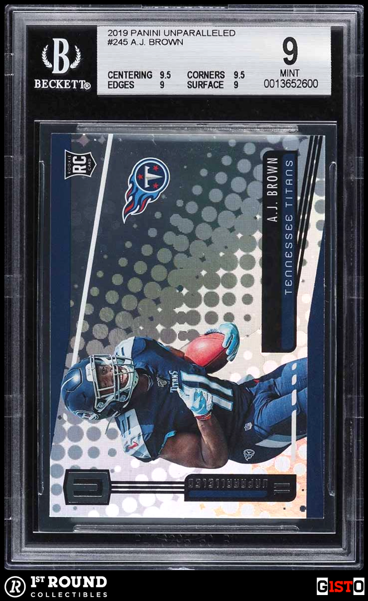 2019 Panini Unparalleled - Rookie #245 A.J. Brown (RC) for sale online ...