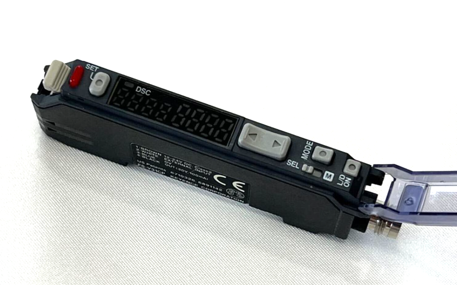 KEYENCE FS-V31CP Sensor Amplifier Fiber Optic Sensor FS-V30 Series w/o ...