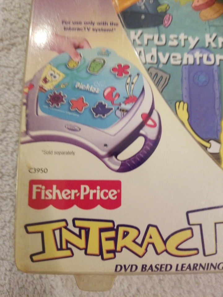 Fisher-Price InteracTV DVD - SpongeBob SquarePants Krusty Krab ...