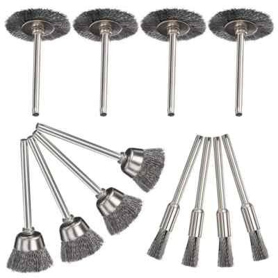 60 Pieces Wire Cup Brush Set,Vankcp Power Rotary Tool Buffing Wheels ...