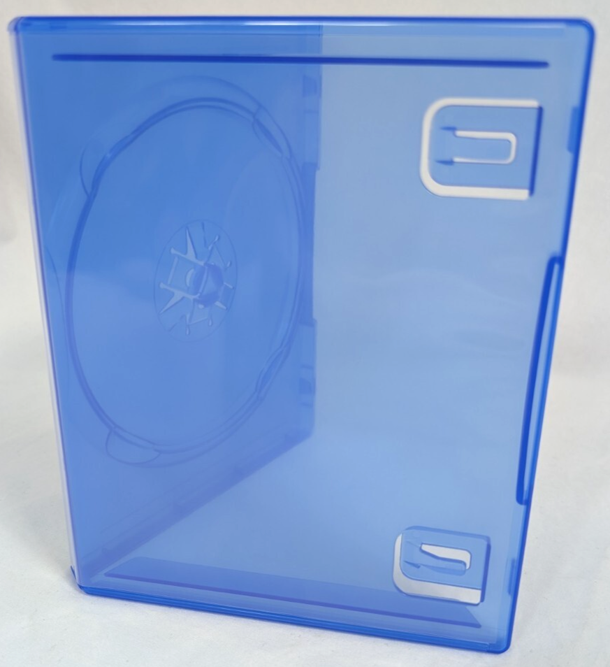 5 x NEW GENUINE Sony Playstation 4 PS4 Replacement Game Cases BLUE OEM ...