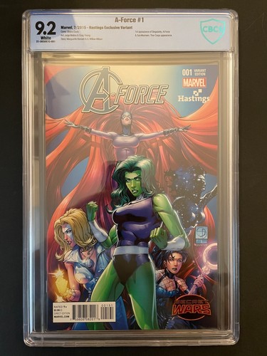 A-Force 1 Variant 1st Singularity CBCS 9.2 Marvel Comic Book ST3-57 | eBay