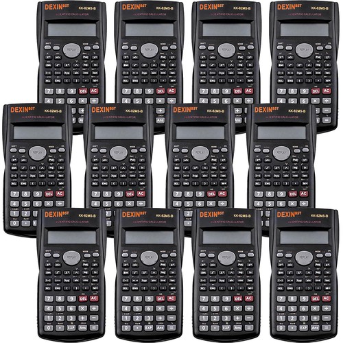12-Pack Scientific Calculators for Students, Teachers, Office, College ...
