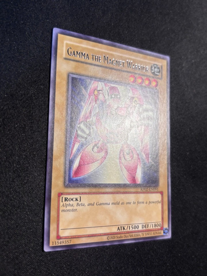 Gamma The Magnet Warrior RP02-EN091 Retro Pack 2 (2020 Date Reprint ...