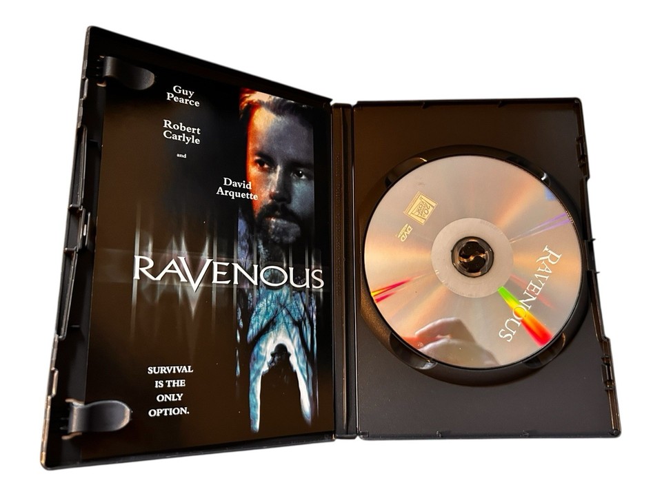 Ravenous (DVD, 1999) Survival is the Only Option Guy Pearce Fox 2000 ...