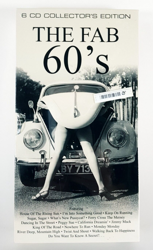 The Fab 60's Various Artists 6 CD Collectors Edition Sealed Box Set ...
