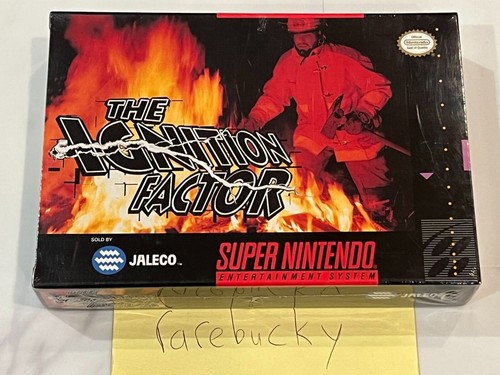 Ignition Factor (Super Nintendo Entertainment System, 1994) for sale ...