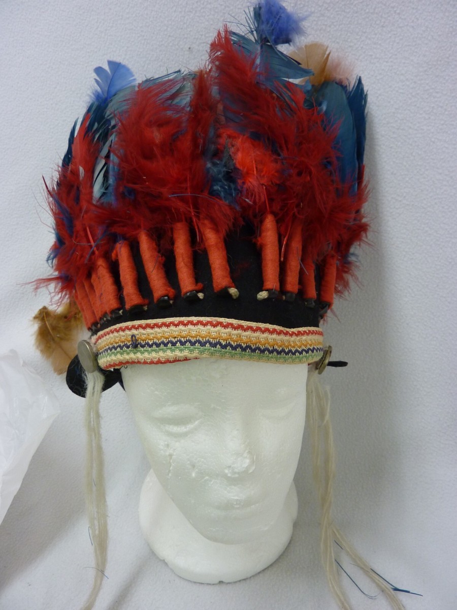 Indian Feather Hat