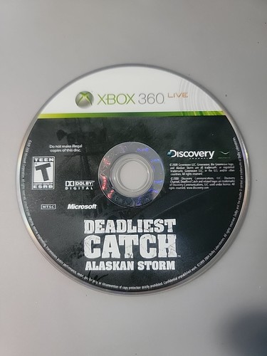 Deadliest Catch Alaskan Storm Xbox 360 DISC ONLY | eBay