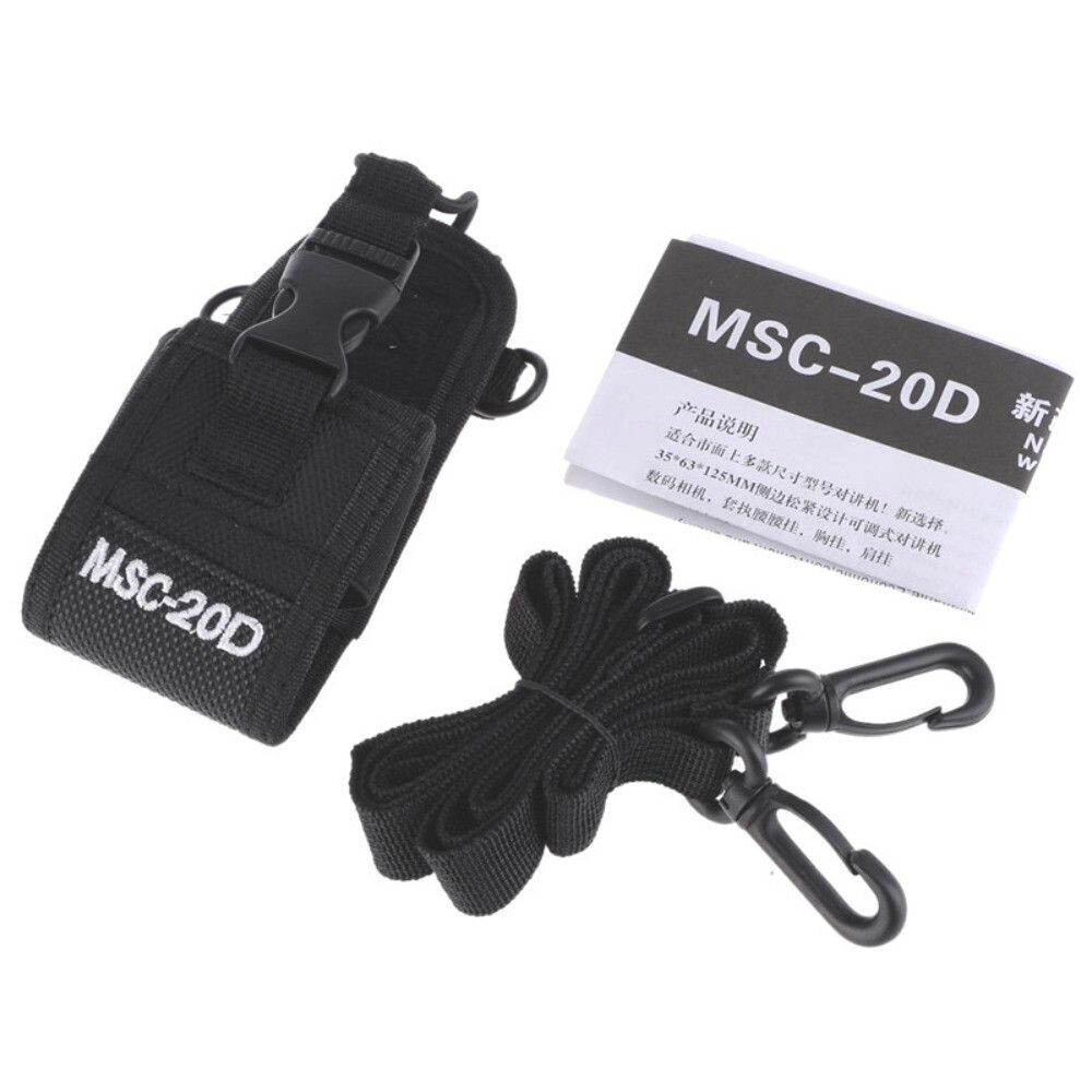 Nylon Holder Pouch MSC-20D Radio Case for UV-5R ，BF-888S Universal ...